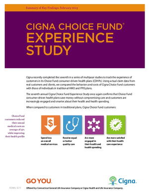 Cigna Choice Fund Experience Study | icma.org